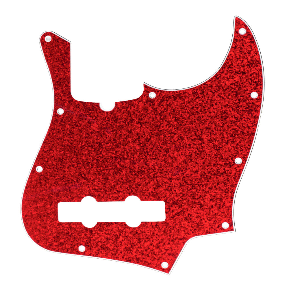 D'Andrea Scratchplate ~ J-Bass Style ~ Red Sparkle – Ivor Mairants ...