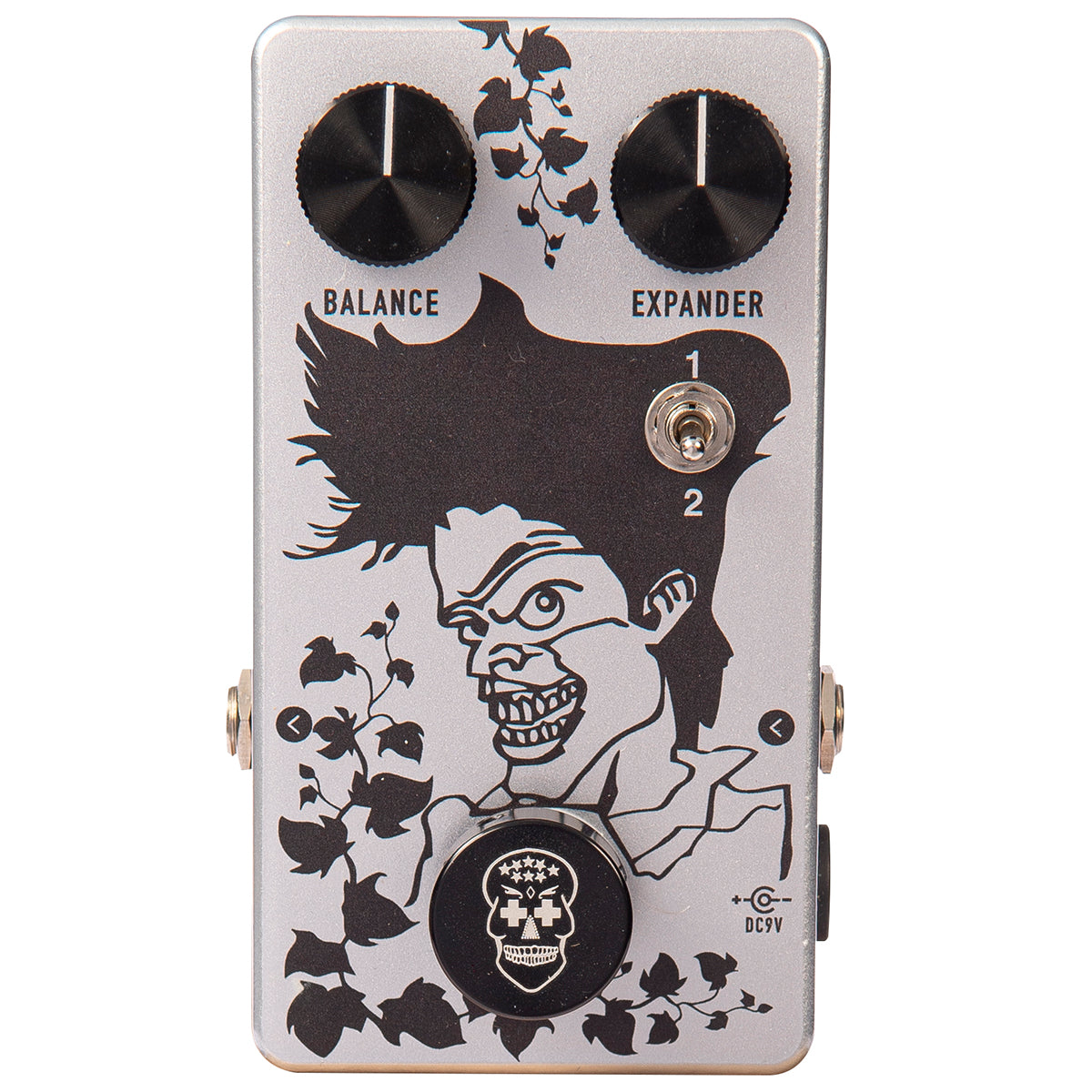 Flattley Poison Ivy ~ Octave Harmonic Fuzz ~ Silver Range ~ Includes F ...