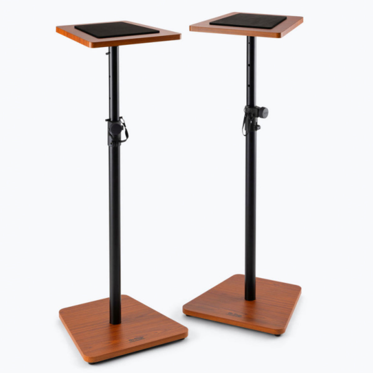 On-Stage Wood Monitor Stand – Pair – Rosewood – Ivor Mairants Musicentre